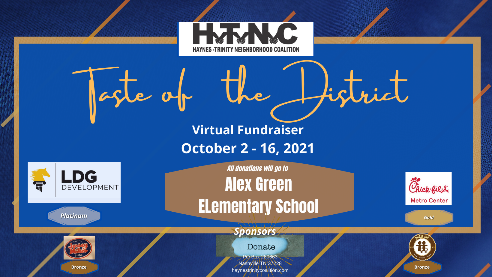 Donate to our virtual fundraiser for ALEX GREEN Elementary School ...
